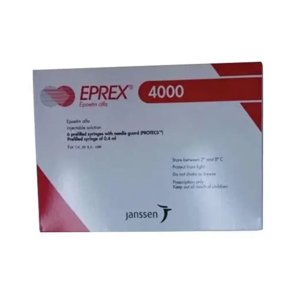 Buy Eprex 4000 IU by Janssen Cilag - Legal Erythropoietin Purchase